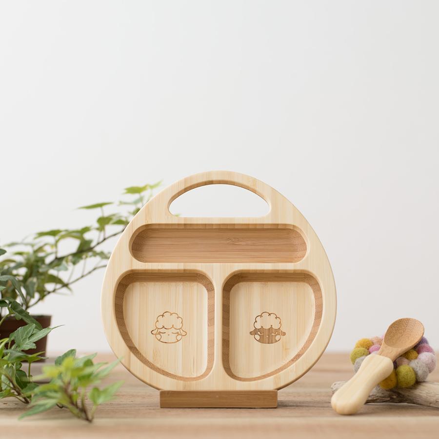 アグニー agney 子供 食器セット ワンプレート 離乳食パレット 2点セット 男の子 女の子 ベビー 赤ちゃん 天然素材 日本製 食洗器対応 AG-006BPS : agn-ag ...