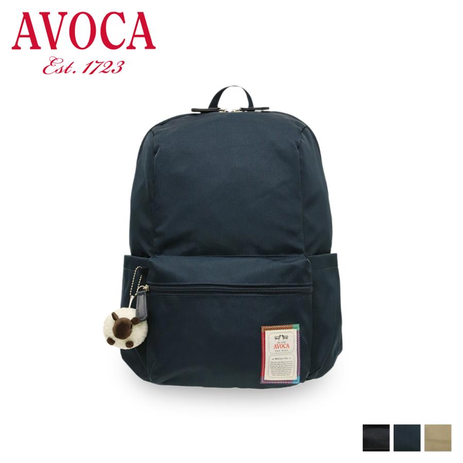 AVOCA アヴォカ リュック バッグ バックパック レディース 13L BACKPACK ブラック ネイビー ベージュ 黒 AC-001 : シュガーオンラインショップ - 通販 ...