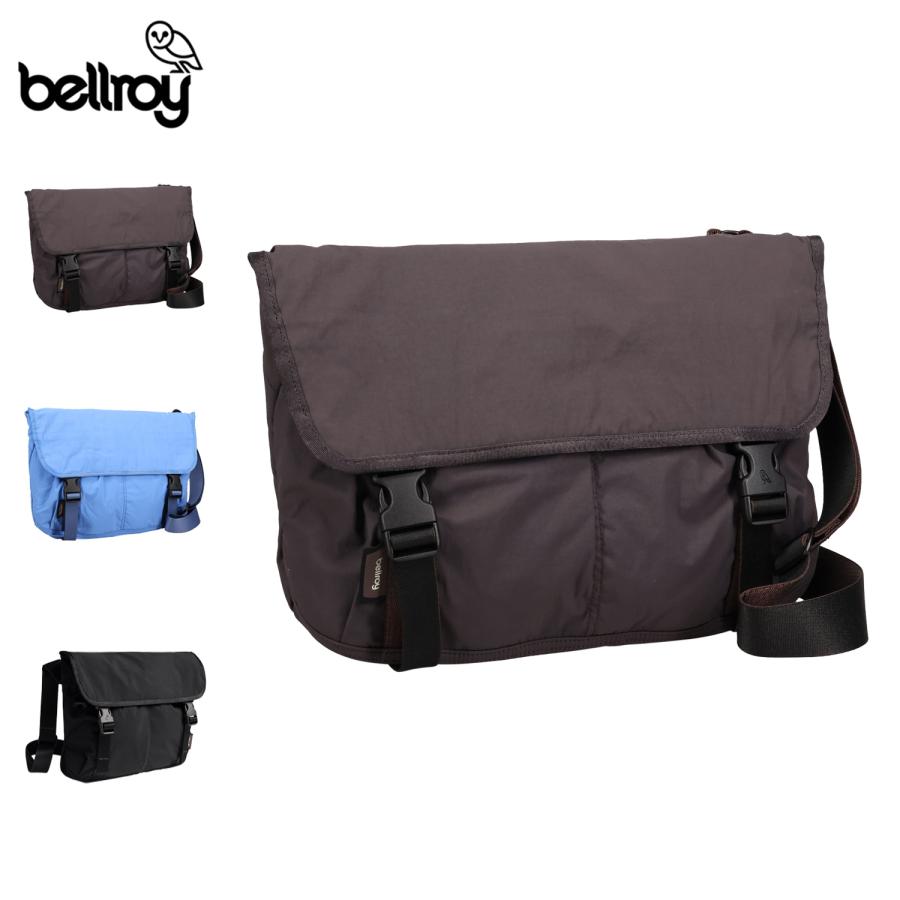 ベルロイ Bellroy バッグ ショルダーバッグ メッセンジャーバッグ メンズ レディース 12L 大容量 耐水 超軽量 斜めがけ グレー ブルー Bellroy（ベルロイ） ショルダーメッセンジャーバッグ メンズ 12L