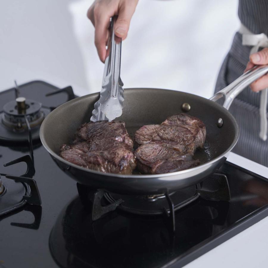 ブランド登録なし CORELLE コレール フライパン 24cm IH ガス 対応 ステンレス DuraNano フライパン24cm CSFP24SV : シュガーオンラインショップ - 通販 ...