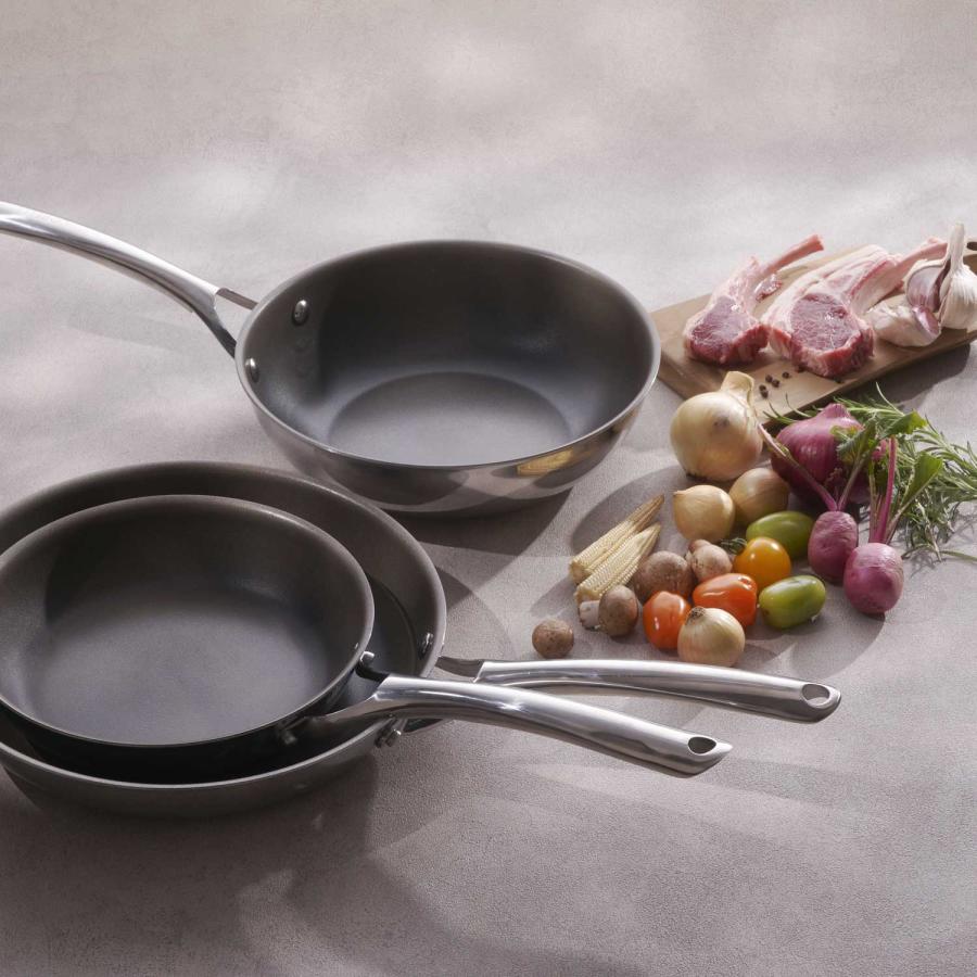 CORELLE コレール フライパン 28cm IH ガス 対応 ステンレス DuraNano フライパン28cm CSFP28SV : シュガーオンラインショップ - 通販 - Yahoo ...