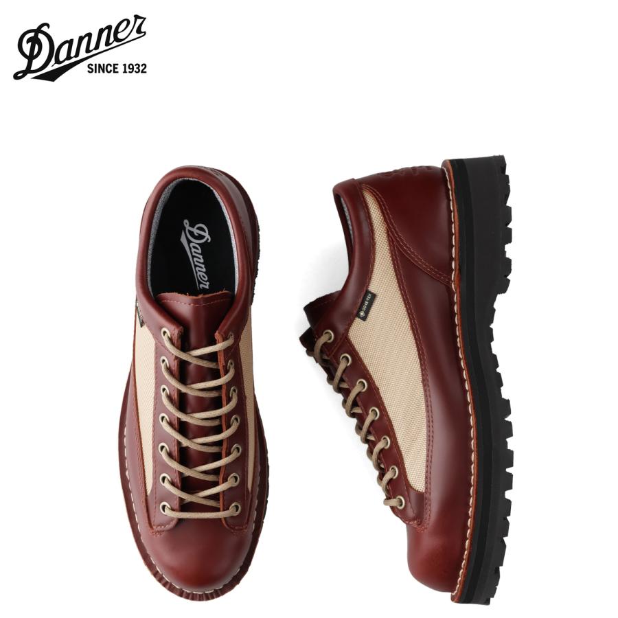 Danner（ダナー） フィールド ロー アール ブーツ メンズ 防水 DANNER FIELD LOW R ブラウン D123200 ...