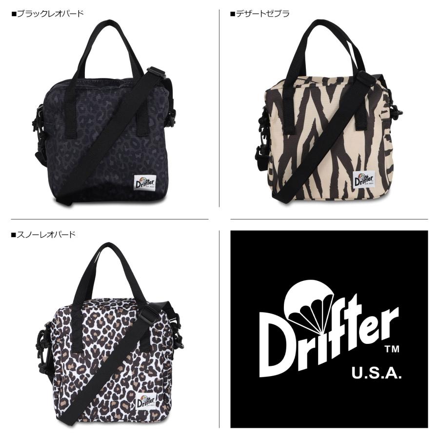 Drifter ドリフター ショルダーバッグ バッグ スクエアミニバッグ メンズ レディース 2L 2WAY 軽量 SQUARE MINI ...