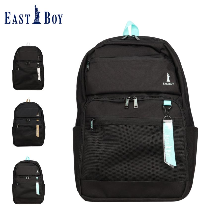 EAST BOY イーストボーイ リュック バッグ バックパック ネオプレッピー メンズ レディース 33L A4 B4 大容量 軽量 撥水 NEO PREPPY ブラック 黒 EBA104 ...