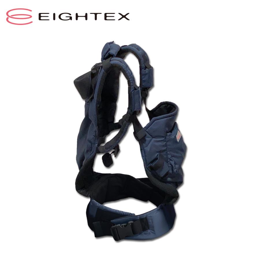EIGHTEX エイテックス 抱っこ紐 双子 年子 新生児 遮熱 UVカット 速乾 ツインズキャリー コネクト TWINSCARRY CONNECT ネイビー 01-128 : シュガー ...