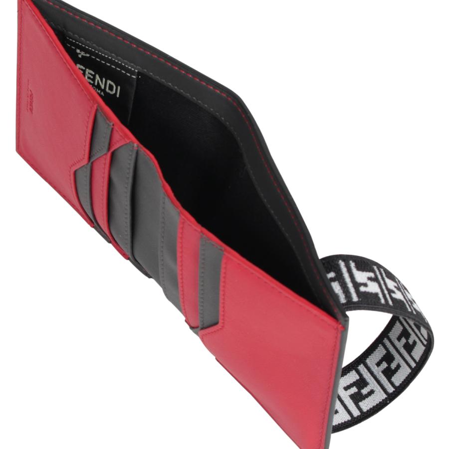 FENDI フェンディ 財布 二つ折り メンズ BI-FOLD WALLET グレー FENDI フェンディ 財布 二つ折り メンズ BI-FOLD WALLET グレー
