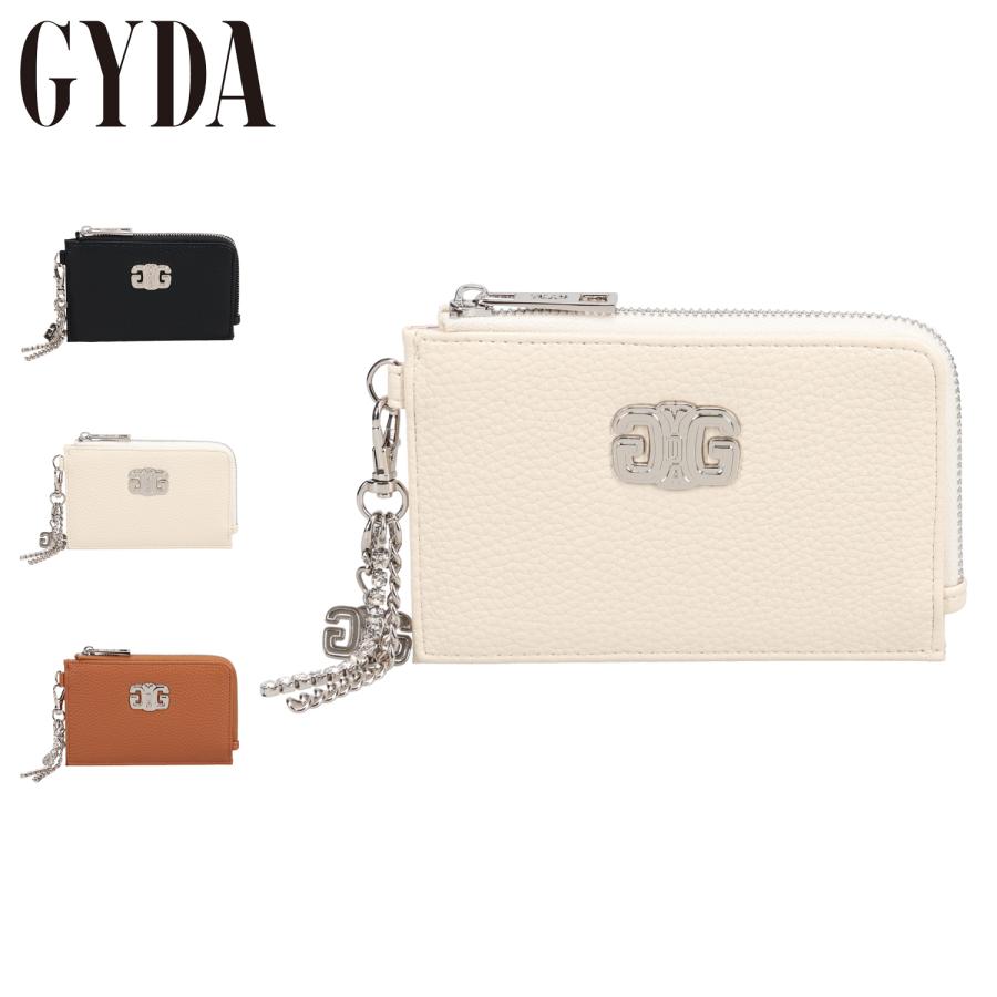 GYDA ジェイダ 財布 コインケース 小銭入れ パスケース レディース 小さい カード コインケ−ス ブラック アイボリー ブラウン 黒 GY-W344 : シュガーオンラインショップ ...