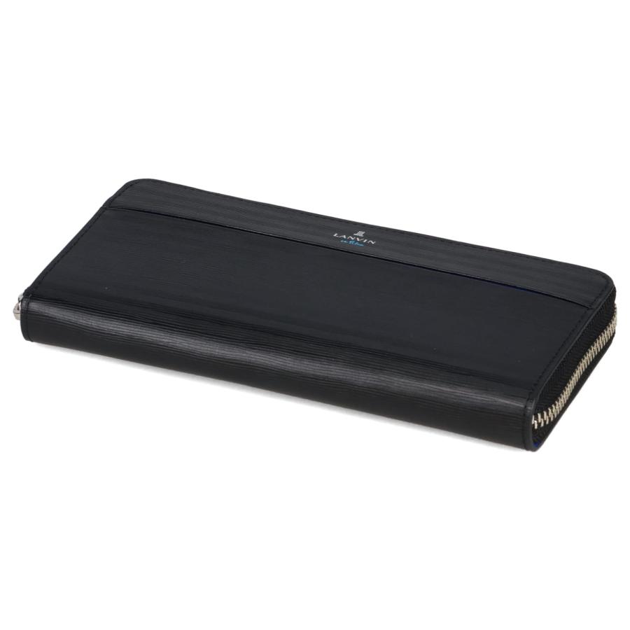 LANVIN en Bleu ランバンオンブルー 財布 長財布 メンズ レディース ラウンドファスナー 本革 ロージュ ブルー グリーン ...