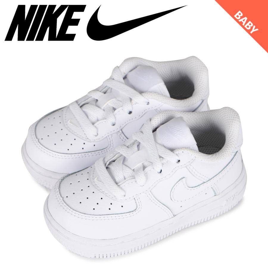 NIKE ナイキ エアフォース1 スニーカー ベビー キッズ AIR FORCE 1 LE ホワイト 白 DH2926-111 : シュガー ...