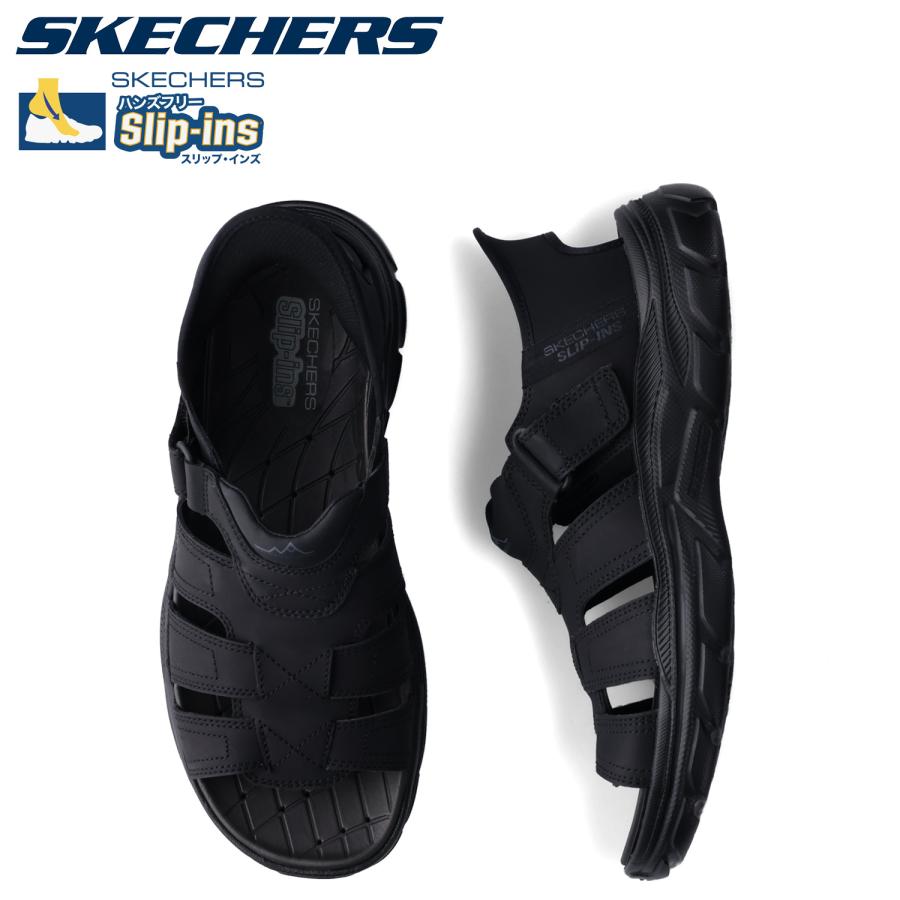 SKECHERS スケッチャーズ スリップインズ リボルテッド SS サンダル スポーツサンダル メンズ SLIP-INS REVOLTED ...
