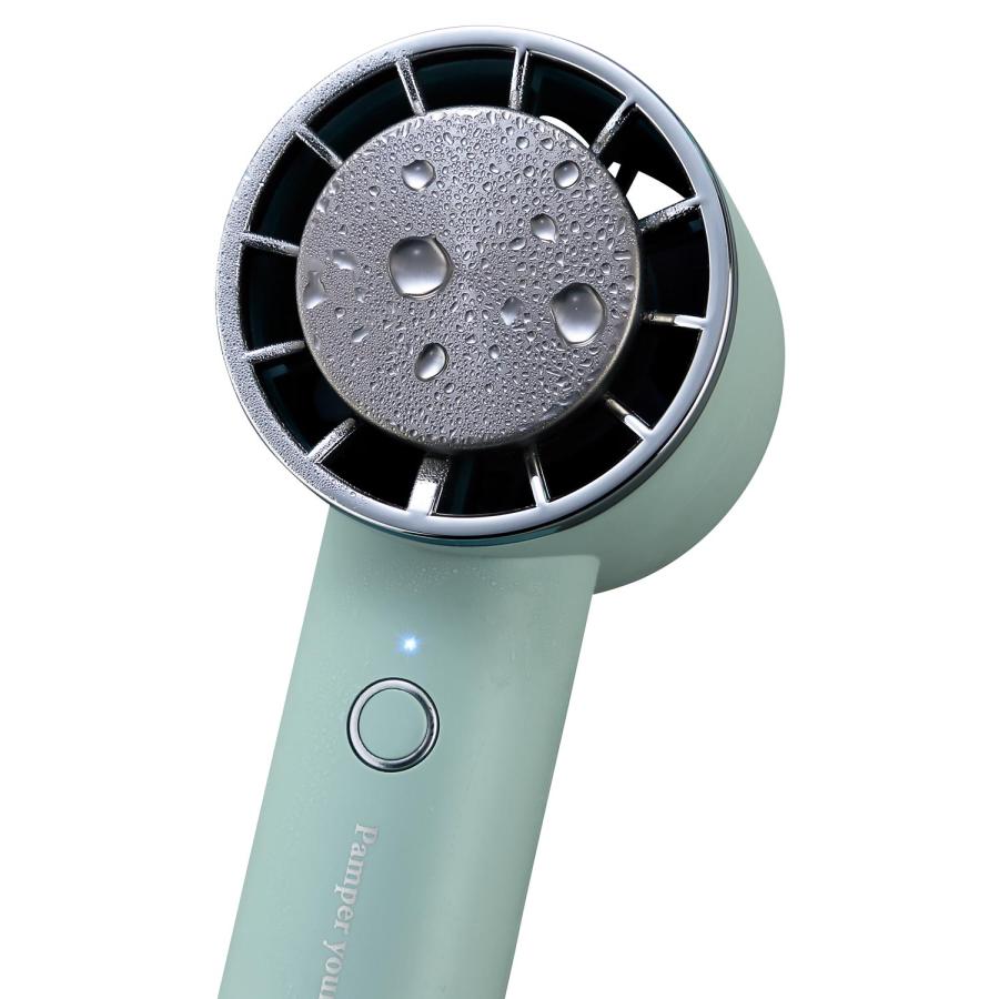 Toffy トフィー ハンディファン 冷却プレート 扇風機 手持ち 卓上 携帯 スタンド カラビナ付 持ち運び 小型 USB充電 風量 3段階調節 ひんやり FN15 : シュガーオンライン ...