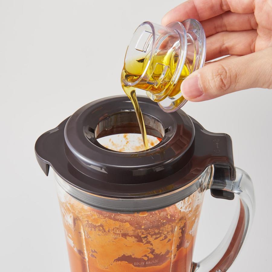 Toffy トフィー ミキサー スムージー ブレンダー ガラスジャー ジューサー 600ml 耐熱ガラス 熱湯 氷 離乳食 大容量 耐熱ガラスブレンダー K-BD5 : シュガーオンライン ...