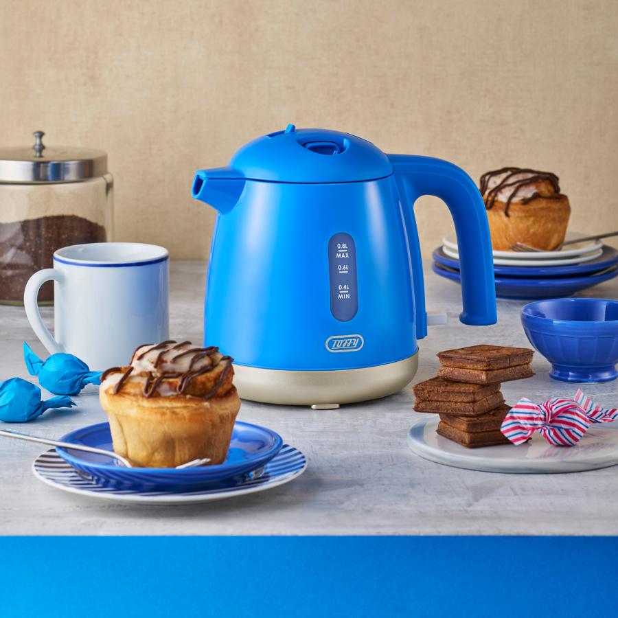 Toffy トフィー 電気ケトル ポット 湯沸かし器 0.8L お湯もれ防止 空焚き防止 シンプル ハンドドリップ 給湯ロック付き 白 K-HKT1 : シュガーオンラインショップ - 通販 ...