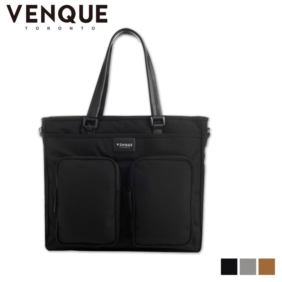 Venque ヴェンク VENQUE トートショルダーバッグ メンズ レディース 13.6L ななめ掛け TOTE ブラック グレー ブラウン 黒 : シュガーオンラインショップ - 通販 ...