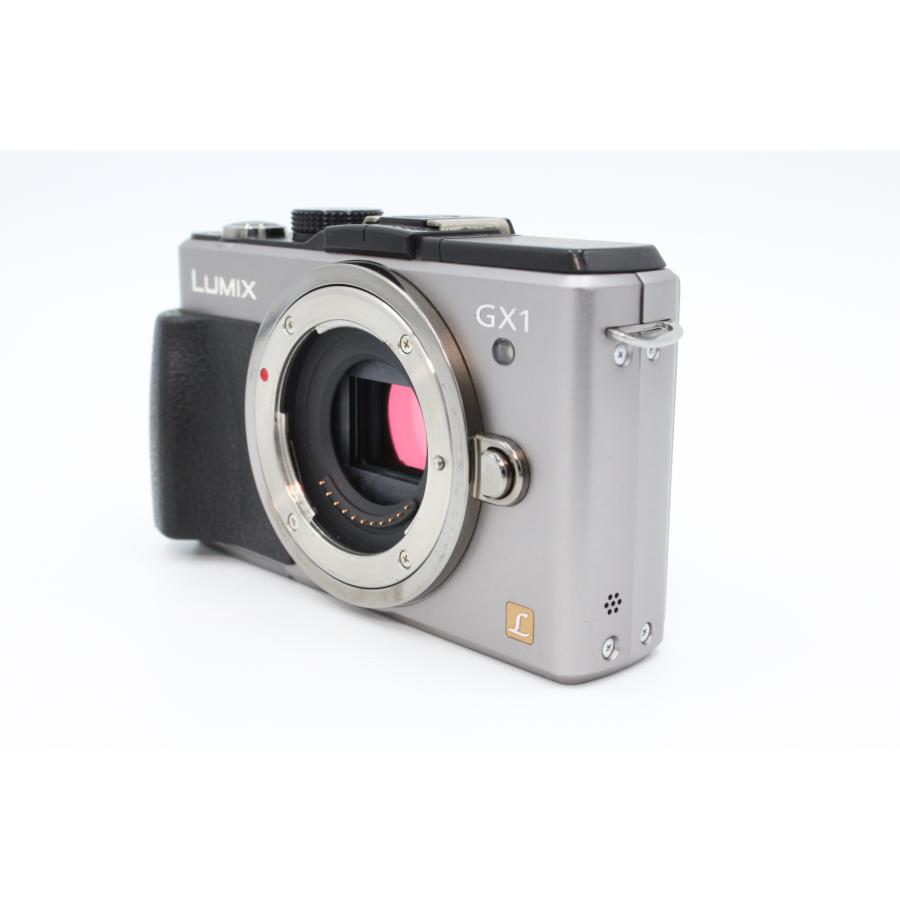 【良品】Panasonic パナソニック ミラーレス一眼カメラ ルミックス GX1 ボディ 1600万画素 シルバー DMC-GX1-S #LE2024448 : 杉並カメラ - 通販 ...