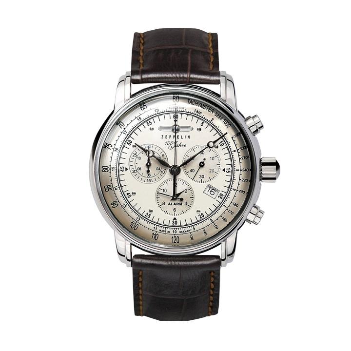 ZEPPELIN 【正規品】ツェッペリン ZEPPELIN 100周年記念シリーズ 7680-1N クロノグラフ・アラーム : SUGIOKAヤフーショップ - 通販 - Yahoo!ショッピング