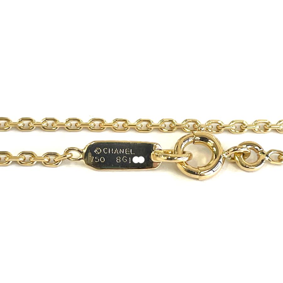 CHANEL 【中古】シャネル CHANEL クローバー ダイヤ ネックレス K18YG ダイヤモンド 8.1g NC : すぎ質店 - 通販 - Yahoo!ショッピング