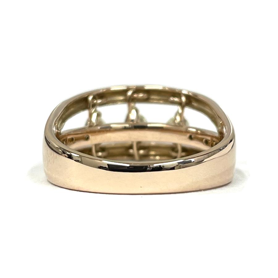 K18PG ダイヤ ファッションリング D0.30ct 4.3g 11号 指輪 : 48260 : すぎ質店 - 通販 - Yahoo!ショッピング