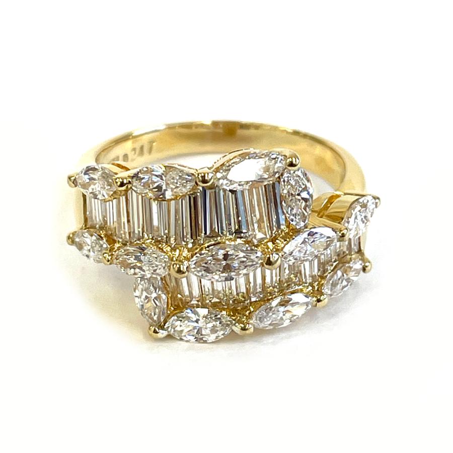 Ponte Vecchio 【中古】ポンテヴェキオ Ponte Vecchio K18 ダイヤ リング 2.47ct 13号 指輪 5.7g : すぎ質店 - 通販 - Yahoo!ショッピング