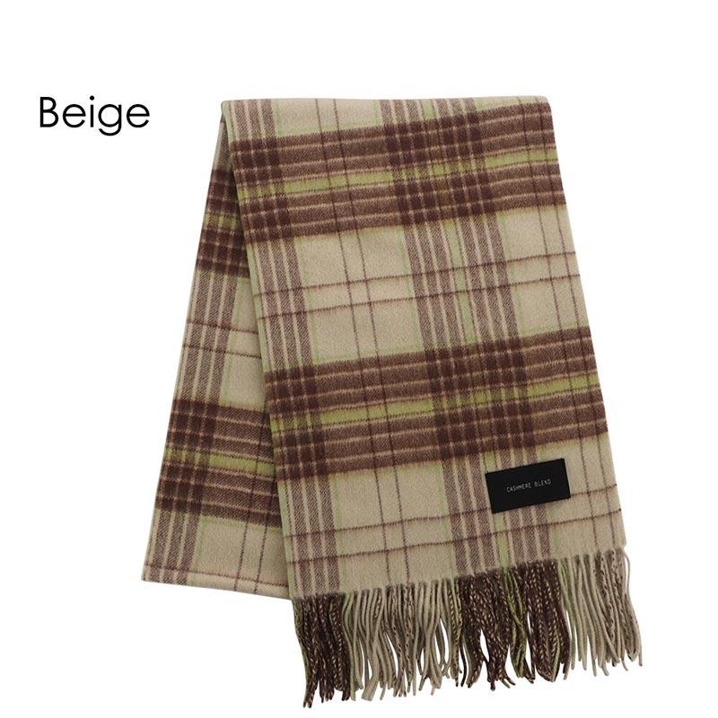 カシミヤ混 シルケットウール チェック柄 ストール 温活 暖か オシャレ レディース メンズ マフラー おしゃれ 雑貨 lal filo 爆買 : おしゃれ雑貨のお店Lal filo - 通販 ...