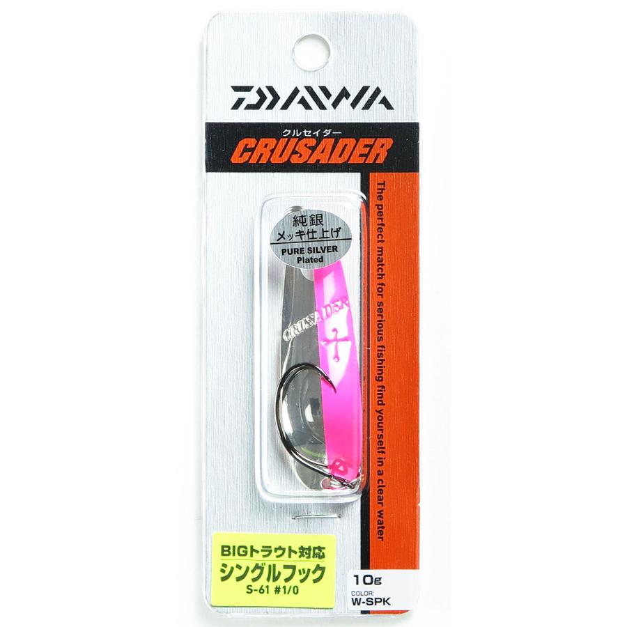 ダイワ DAIWA クルセイダー 10g W-SPK シングルフック 釣り 釣り具 釣具 釣り用品 : 4550133159527-1-31 : すぐる屋本舗ヤフーショッピング店 - 通販 ...