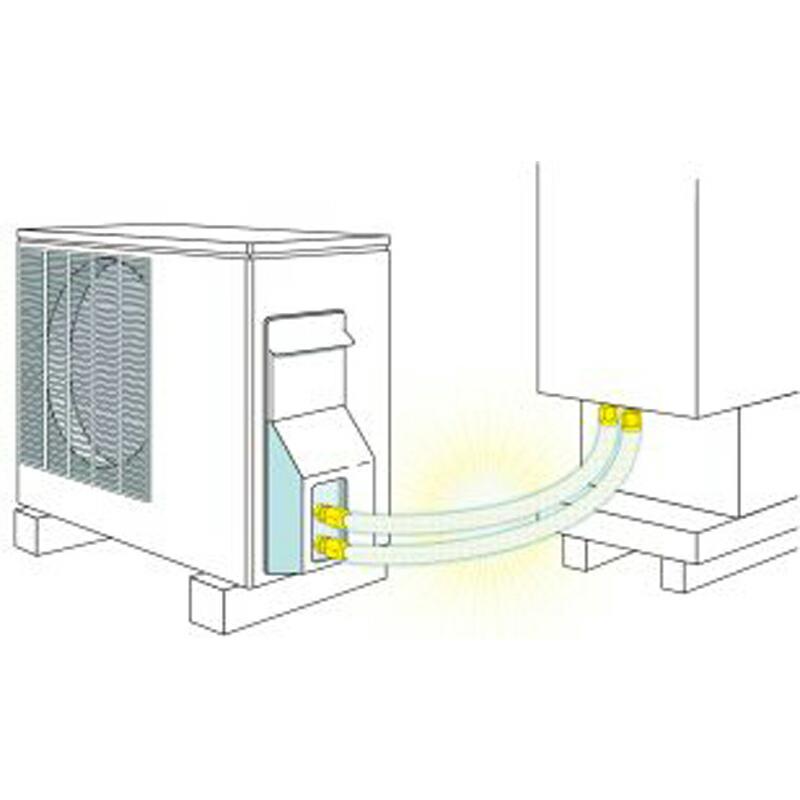 エコるーぷ ブリヂストン エコキュート 用 配管部材 ELP 10A-5 フッ素 樹脂 ホース ヒートポンプ 連絡管 5mパック品 ELP10A-5 :f42036:水道快適でいこ屋 ヤフー店 ...