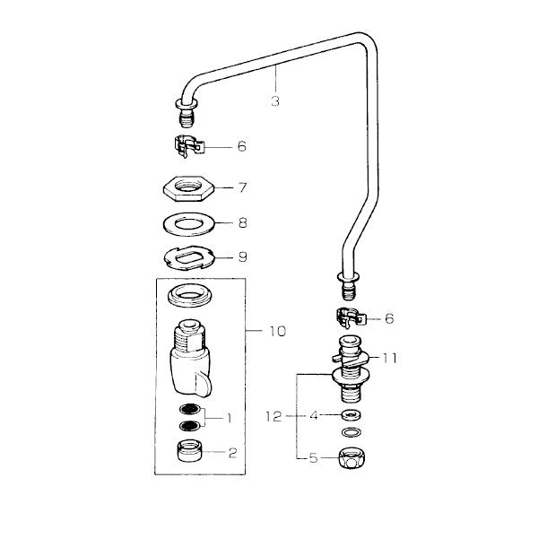 LIXIL LIXIL,INAX,LF-72L,レバー式水栓セット,トイレ手洗器用(上部吐水口にレバーハンドルが付く手洗用,AWL-72A(P)/AWL-72A(S)用) : 水道屋さん ...