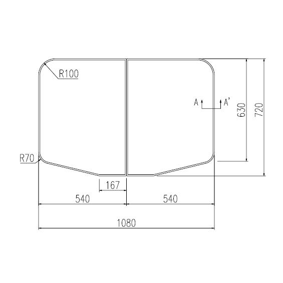 INAX LIXIL,INAX,YFK-1175B(1)-D4,保温風呂組フタ(間口1080mm×奥行720mm浴槽用)YFK-1175B(1)-D後継品 : 水道屋さん - 通販 ...