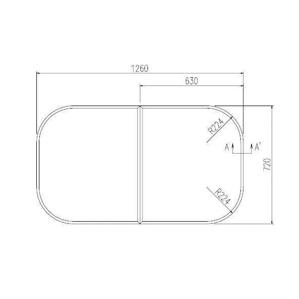 LIXIL LIXIL,INAX,YFK-1375B(2)-K,風呂用組フタ(間口1300mm×奥行750mm浴槽用) : 水道屋さん - 通販 - Yahoo!ショッピング