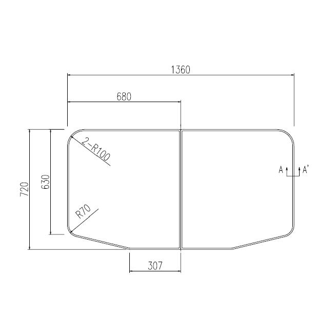 LIXIL LIXIL,INAX,YFK-1475B(1)-D,保温風呂組フタ(間口1400mm×奥行750mm浴槽用) : 水道屋さん - 通販 - Yahoo!ショッピング