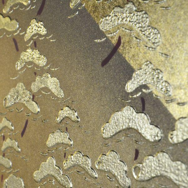 屏風 25号四曲 本金金彩 松山 高さ75cm ×中幅76cm ×袖幅39cm 160987 : 高田卸方屋 - 通販 - Yahoo!ショッピング