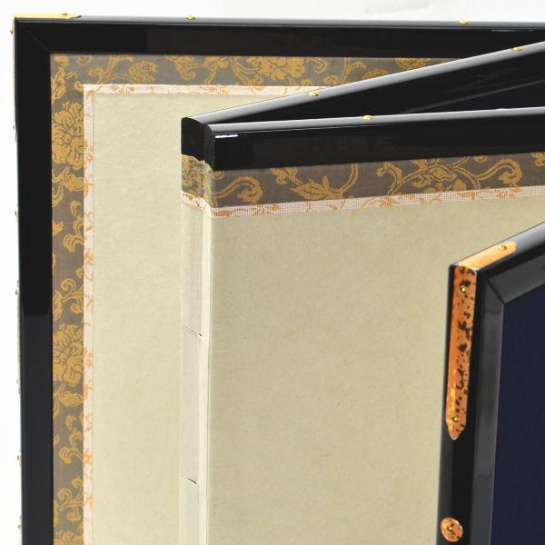 屏風 10号四曲 極上本仕立 鳥の子 高さ30cm ×中幅50cm ×袖幅26cm 168808 : 高田卸方屋 - 通販 - Yahoo ...