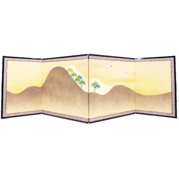 15 四曲里の松 望月 金箔屏風 180756 : 180756 : 高田卸方屋 - 通販 - Yahoo!ショッピング