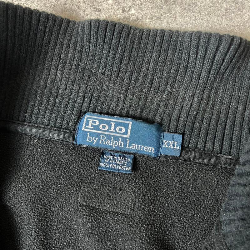 POLO RALPH LAUREN 90s ハーフジップ プルオーバー フリース ジャケット XXL / 90年代 ポロ ラルフローレン ハイネック : 古着屋 JYRE - 通販 ...