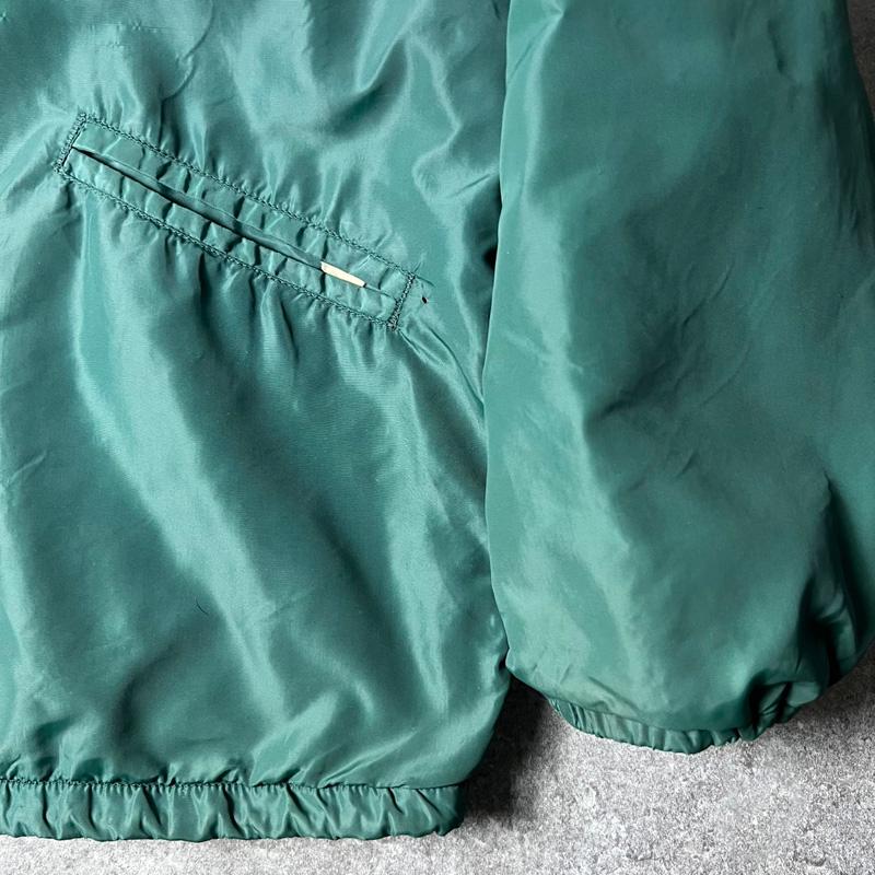 L.L.Bean 80s LLBean チンストラップ ナイロン コーチ ジャケット L / 80年代 ビンテージ エルエルビーン LLビーン ライナー グリーン : 古着屋 JYRE ...
