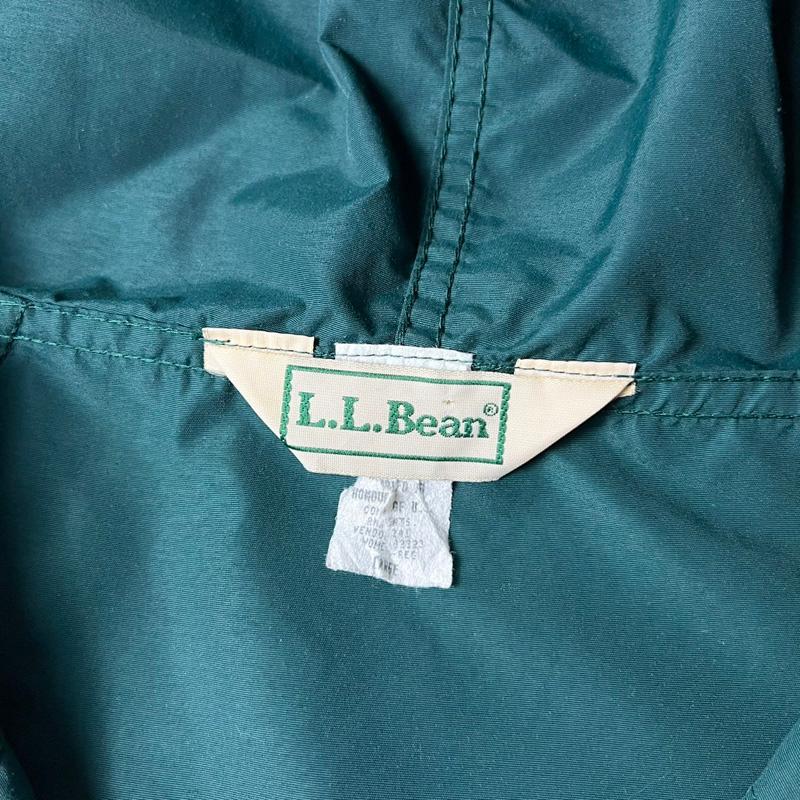 L.L.Bean 90s LLBean ハーフジップ ナイロン アノラック パーカー ジャケット L / 90年代 オールド エルエルビーン プルオーバー : 古着屋 JYRE - 通販 ...