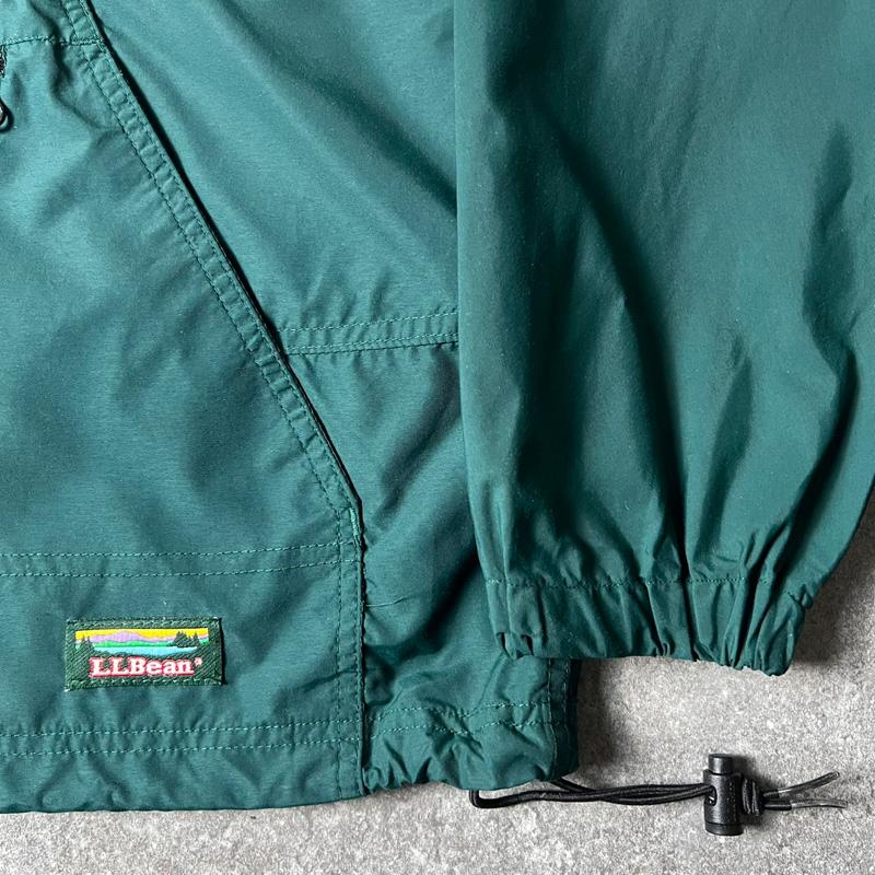 L.L.Bean 90s LLBean ハーフジップ ナイロン アノラック パーカー ジャケット L / 90年代 オールド エルエルビーン プルオーバー : 古着屋 JYRE - 通販 ...