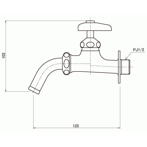 耐寒万能ホーム水栓 KTL-10 竹村製作所 : 水彩ねっとYahoo!ショッピング店 - 通販 - Yahoo!ショッピング