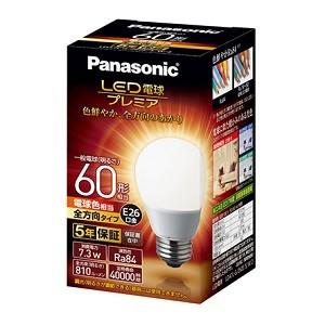 Panasonic パナソニック LED電球プレミア 全方向タイプ LDA7L-G/Z60E/S/W/2 電球色・60形相当 : 水彩ねっと - 通販 - Yahoo!ショッピング
