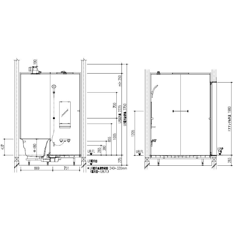 LIXIL リクシル システムバスルーム リデア Cタイプ 1616サイズ BDUS-1616LBC-A+H :bdus1616lbcah-2:スイスイマート - 通販 - Yahoo!ショッピング