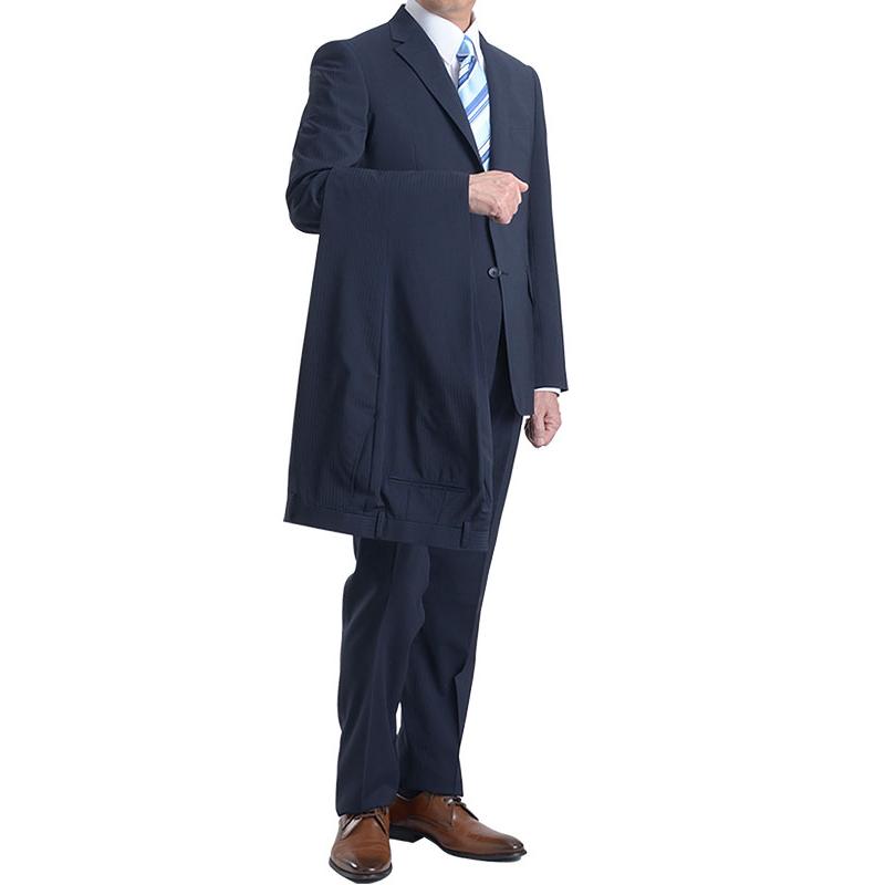 スーツスタイルMARUTOMI スーツ ツーパンツスーツ メンズ 洗える 春夏 サマースーツ ウォッシャブル 涼しい ビジネススーツ ややスリム suit サマーウール オシャレ 家庭洗濯可能 ...