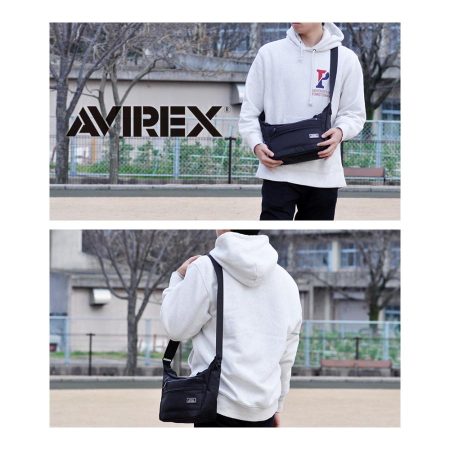 最大P+16% アヴィレックス バッグ ショルダーバッグ AVIREX ソリッド A5 B6 ax2052 メンズ レディース :a13ax2052:スーツケースワールド リュック ボストン ...