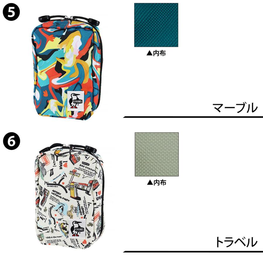 CHUMS 最大P+16% チャムス バッグ マルチポーチ 小物入れ リサイクル スタンディングポーチ ch60-3469 メンズ レディース : スーツケースワールド リュック ボストン ...