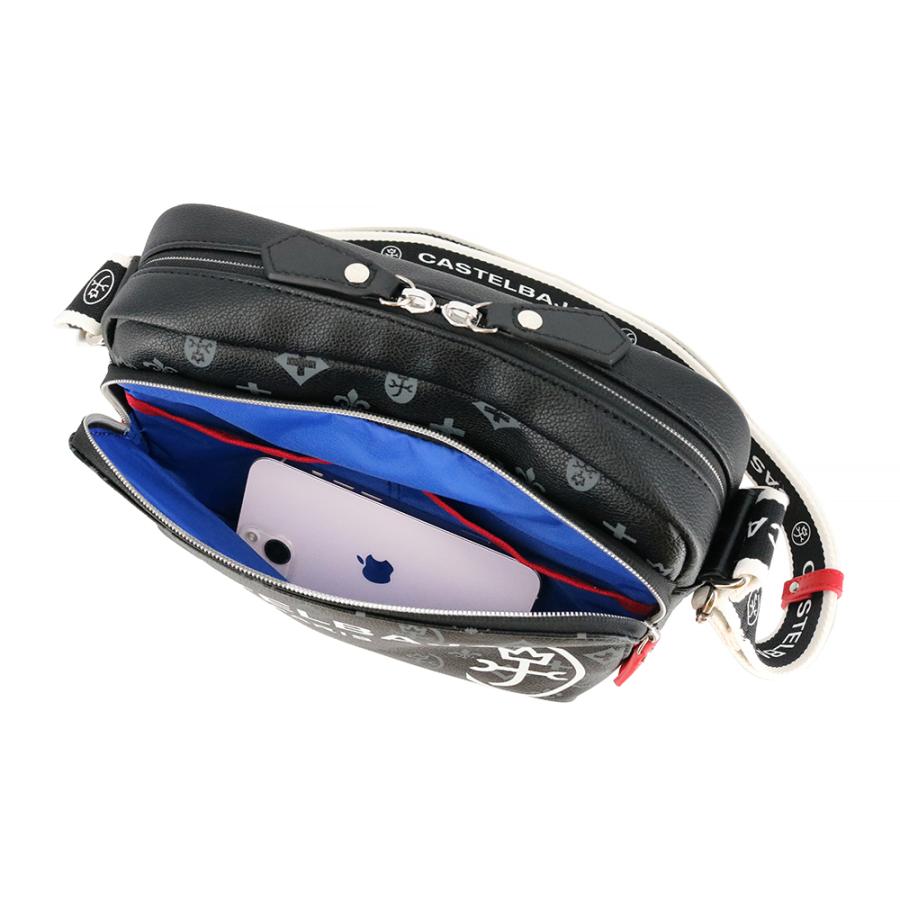 カステルバジャック バッグ ショルダーバッグ 斜め掛け CASTELBAJAC モノグラムカジュアル サシャ A5 48122 メンズ ...