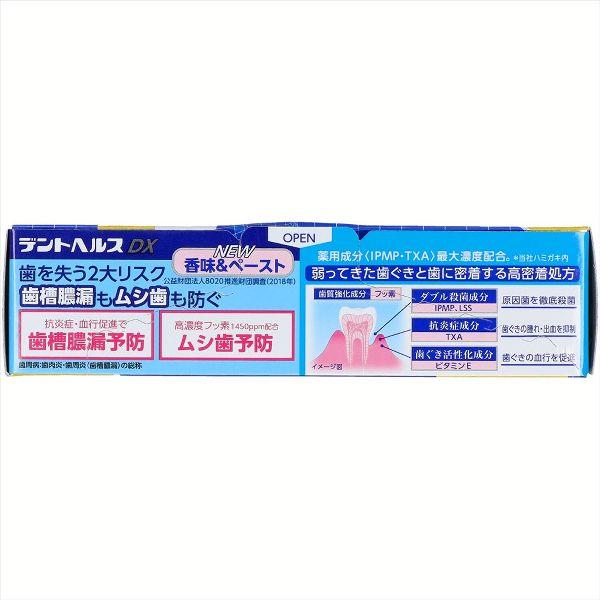 LION 歯磨き粉 歯槽膿漏 薬用成分 デントヘルス 薬用 ハミガキ DX メディカルクリーンハーブ 85g (D) : すくすくスマイル - 通販 - Yahoo!ショッピング