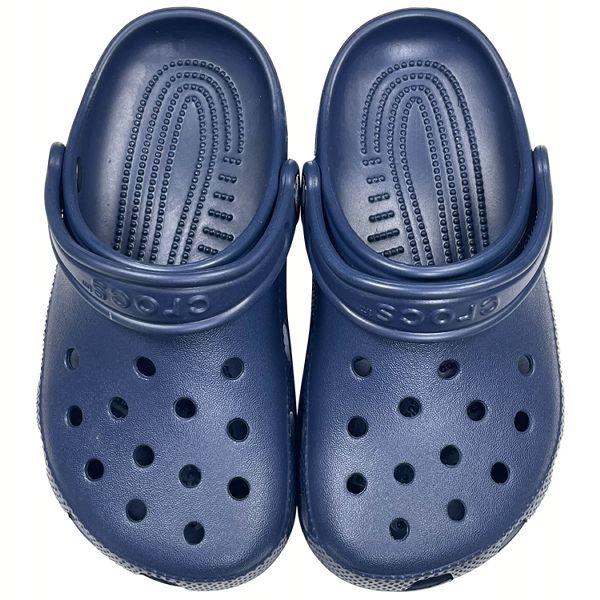 crocs クロックス サンダル CROCS21 CLASSIC CLOG K ネイビー 206991-410 (D) : すくすくスマイル ...