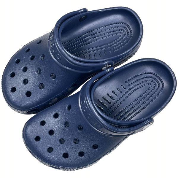 crocs クロックス サンダル CROCS21 CLASSIC CLOG K ネイビー 206991-410 (D) : すくすくスマイル ...