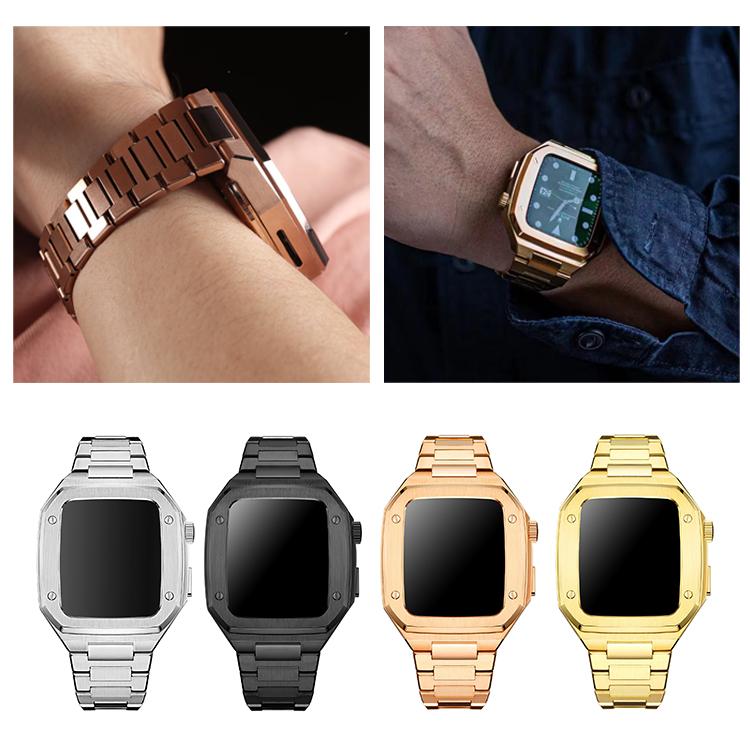 apple watch バンド 一体型 シンプル 45mm 44mm ビジネス apple watch バンド 一体型 シンプル 45mm 44mm ビジネス
