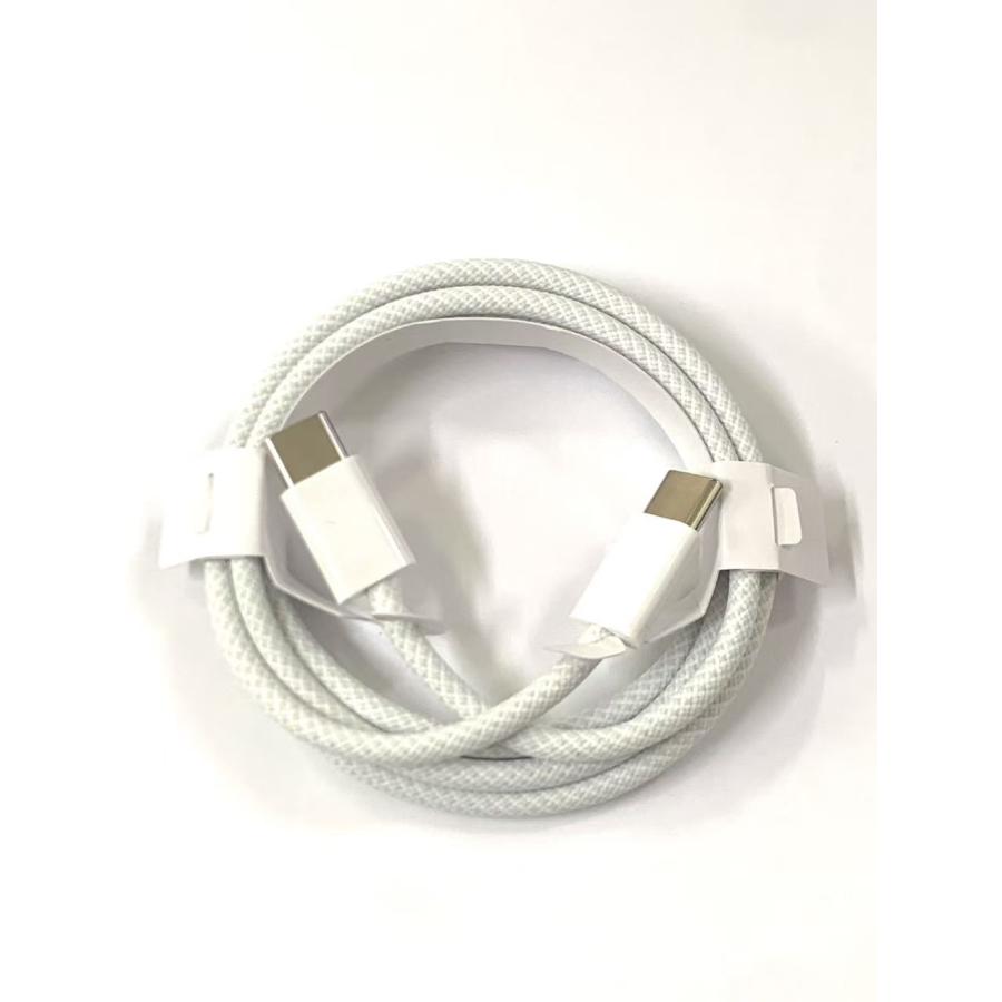 iPhone スマホ 充電ケーブル USB-C Type-C C to ケーブル 1m オスメス タイプC Type 充電 箱無 高耐久ナイロン編み 携帯 アイフォン /保証無品(CtoC ...