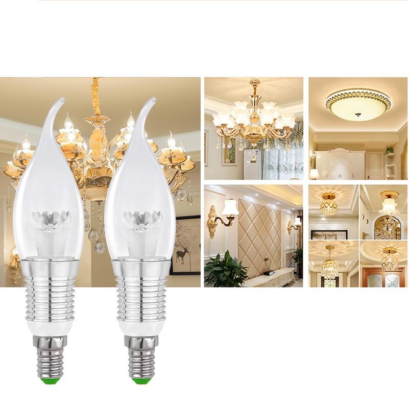 LEDシャンデリア球 360度 全体発光 口金E12/E14/E17/E26 40W相当 480LM 電球色3000K : スマイル照明 - 通販 - Yahoo!ショッピング